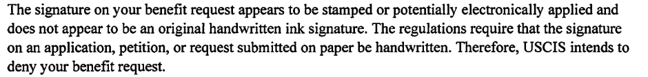 USCIS Signature Requirements: Understanding Valid Signatures, Wet Ink ...